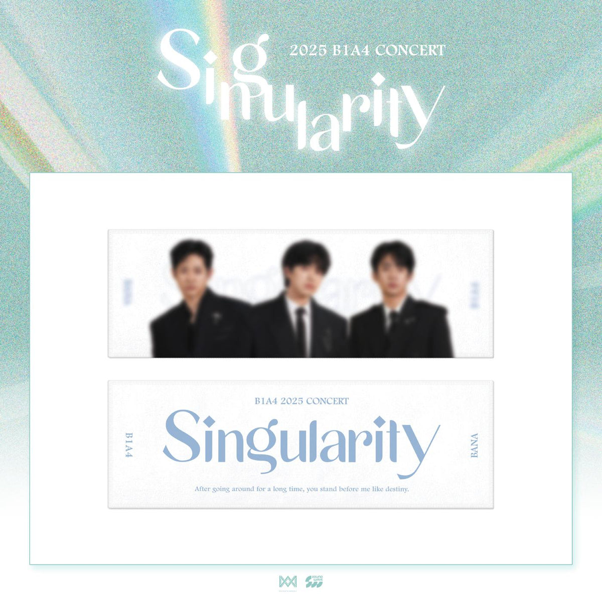 B1A4 - [Singularity] (2025 CONCERT OFFICIAL MD PHOTO SLOGAN) – kpopalbums.com