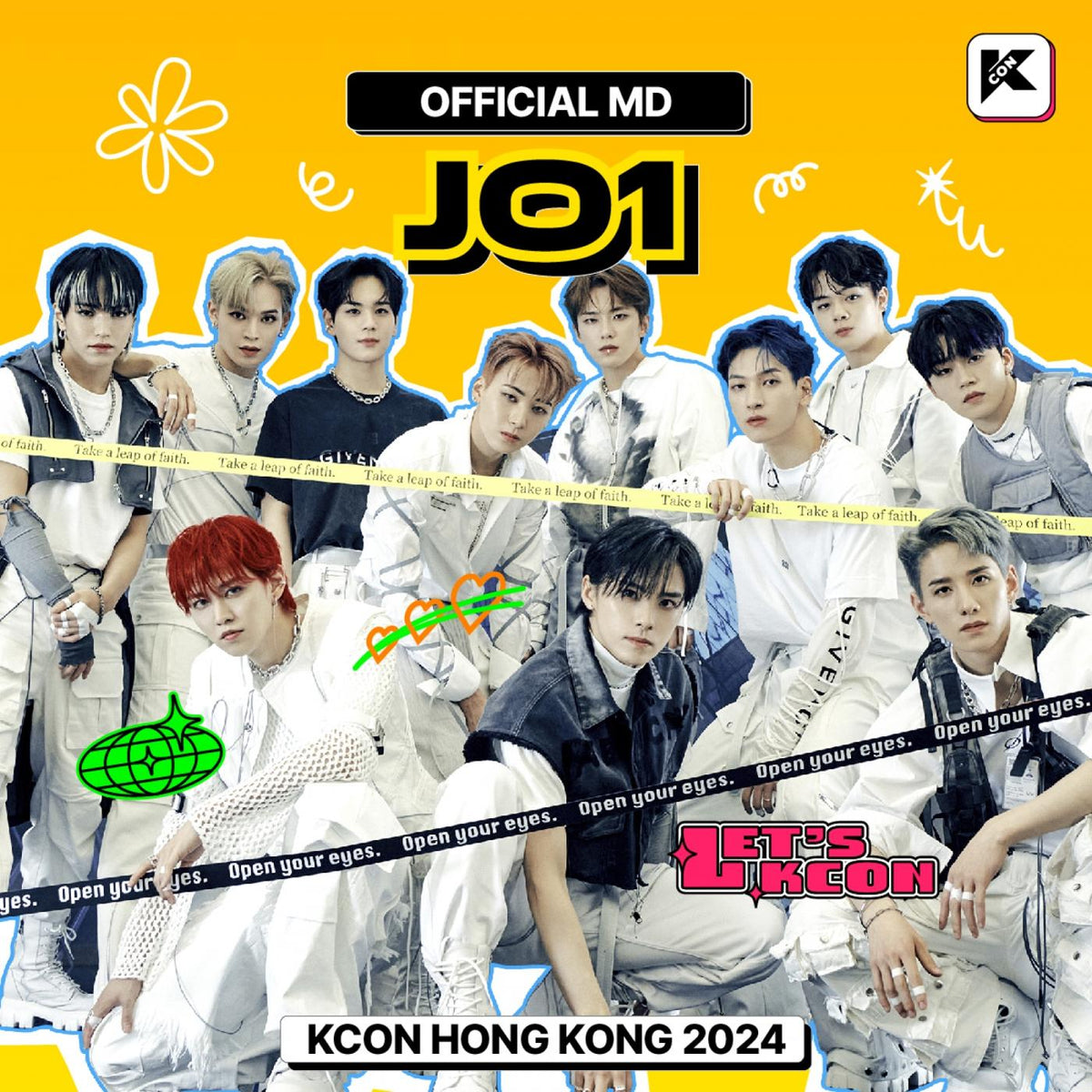 JO1 - [KCON HONG KONG 2024] OFFICIAL MD – kpopalbums.com