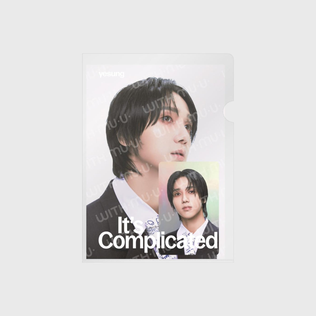 YESUNG - [It’s Complicated] 2025 CONCERT OFFICIAL MD POSTCARD + HOLOGRAM PHOTOCARD SET ...