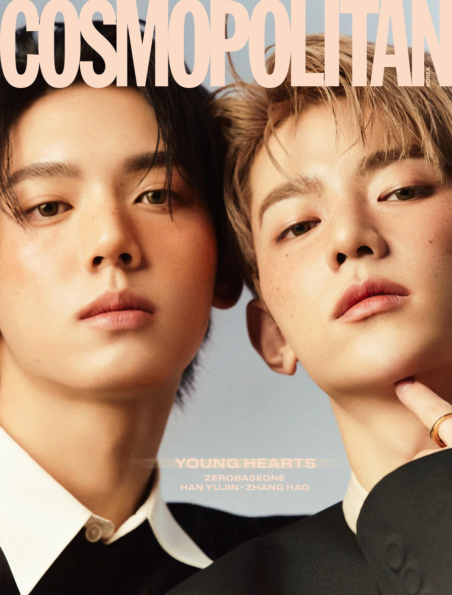 COSMOPOLITAN - 2024.04 ZEROBASEONE ZHANG HAO & HAN YUJIN A Type – kpopalbums.com