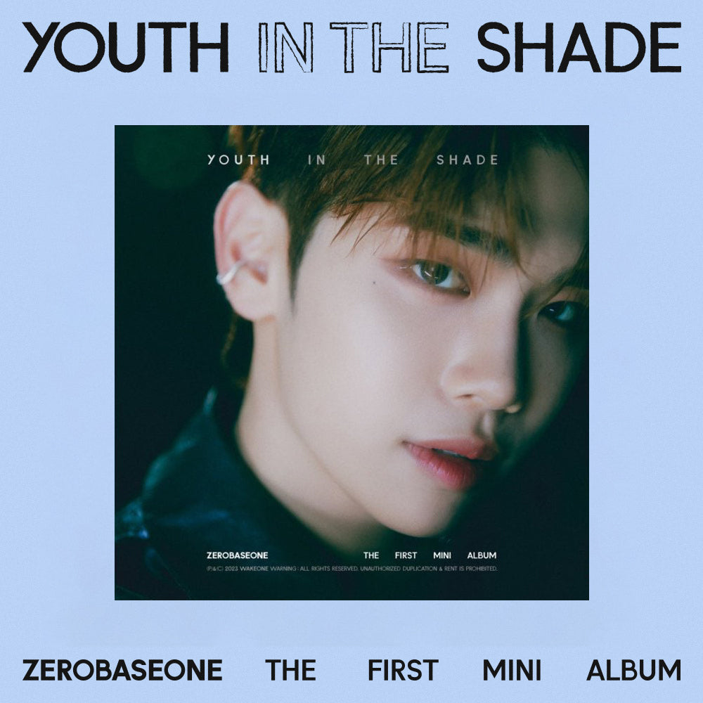 ZEROBASEONE - [YOUTH IN THE SHADE] (1st Mini Album DIGIPACK KIM TAE...) – kpopalbums.com