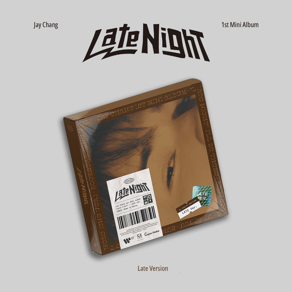 JAY CHANG - [LATE NIGHT] (1st Mini Album LATE Version) – kpopalbums.com