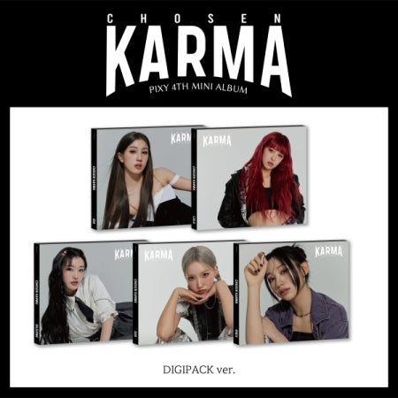 PIXY - [CHOSEN KARMA] (4th Mini Album DIGIPACK RINJI Version) – kpopalbums.com
