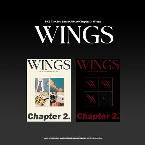 BXB - [CHAPTER 2. WINGS] 2nd Single Album – kpopalbums.com
