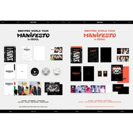ENHYPEN - [MANIFESTO] World Tour In Seoul – kpopalbums.com