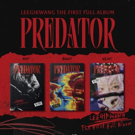 LEE GI KWANG - [Predator] 1st Album – kpopalbums.com