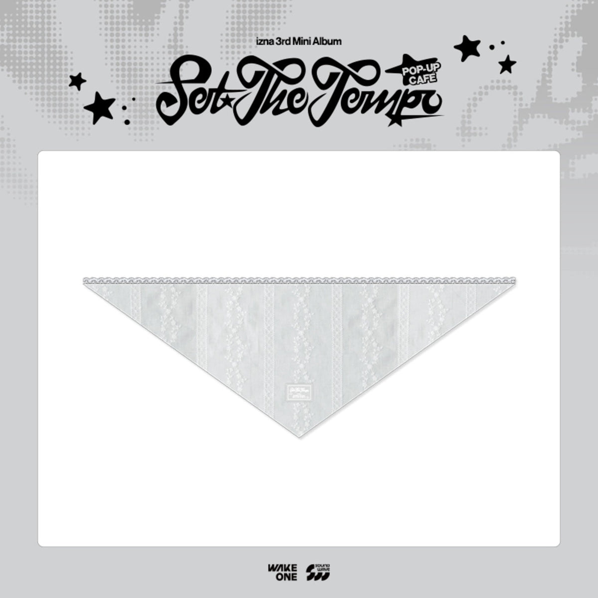 izna - [SET THE TEMPO] (3rd Mini Album POP-UP STORE MD SCARF ...