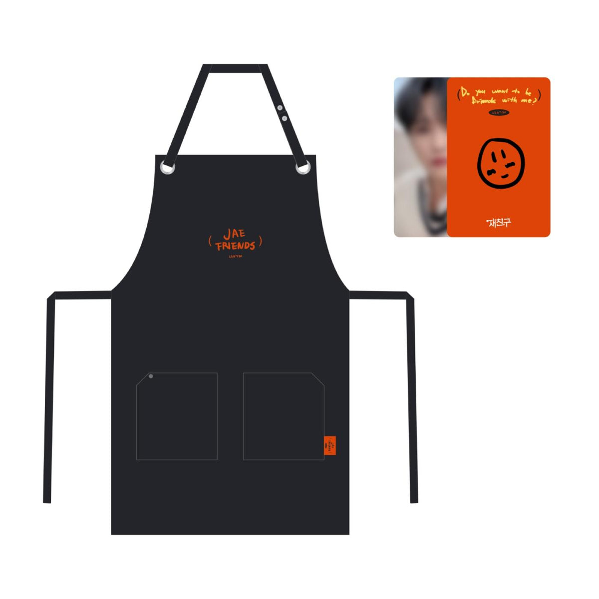 Jae friends - [POP-UP STORE OFFICIAL MD] APRON – kpopalbums.com