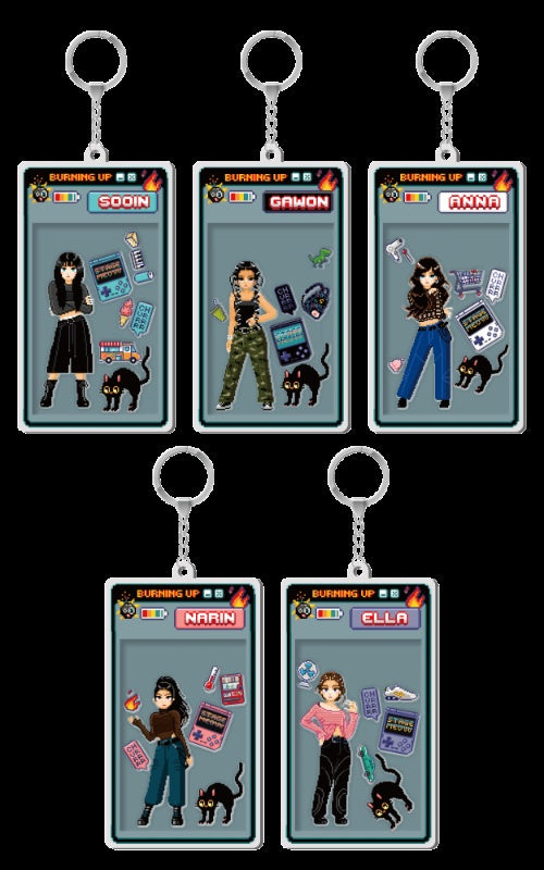 MEOVV - [BURNING UP] (OFFICIAL MD SHAKER KEYRING) – kpopalbums.com