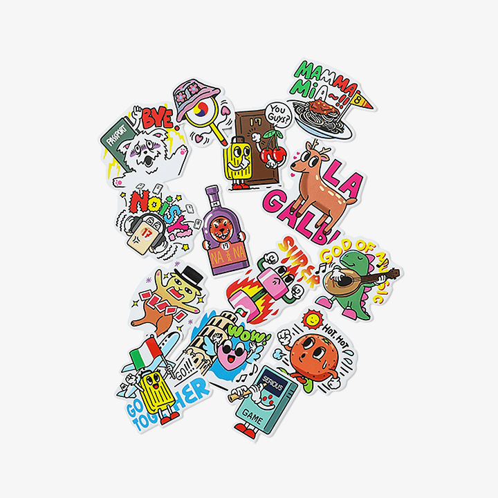 SEVENTEEN - [NANA bnb] (OFFICIAL MD Nanatour Sticker Pack (14 PCS ...
