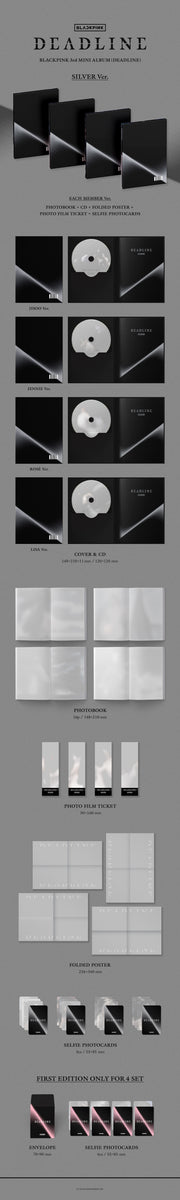 BLACKPINK - [DEADLINE] 3rd Mini Album SILVER LISA Version – kpopalbums.com