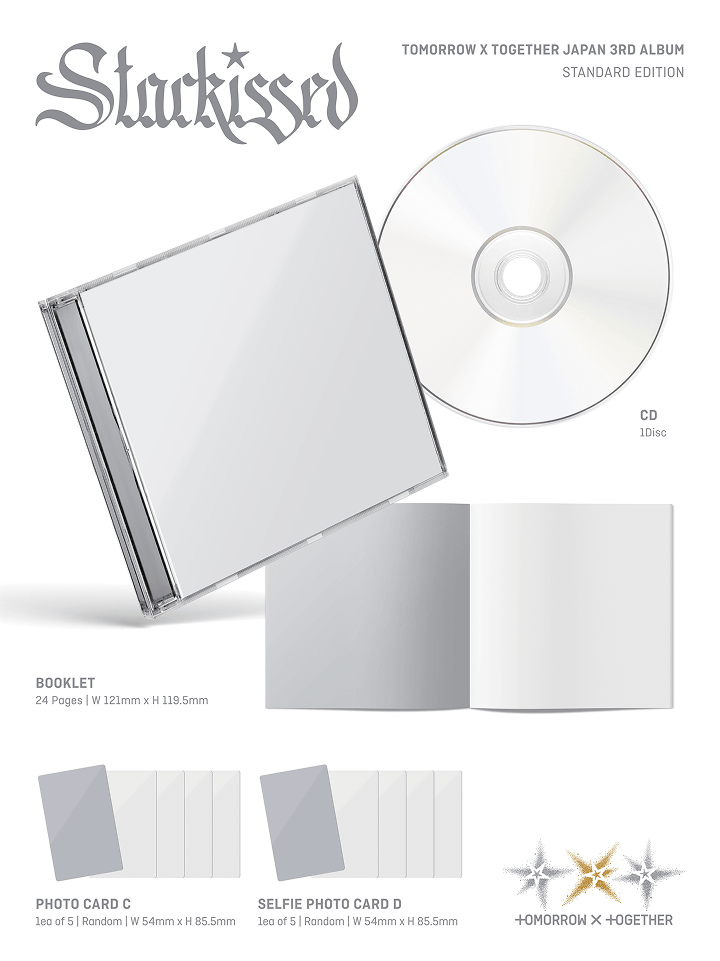 TXT - [STARKISSED] JAPAN 3rd Album STANDARD Edition – kpopalbums.com