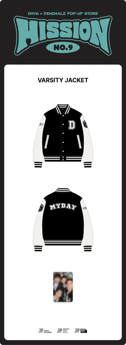 DAY6 - [MISSION No.9] POP-UP MD VARSITY JACKET – kpopalbums.com