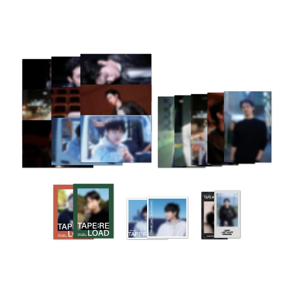 JAY B - [TAPE:RE LOAD] 2024-2025 CONCERT IN SEOUL OFFICIAL MD POSTCARD ...
