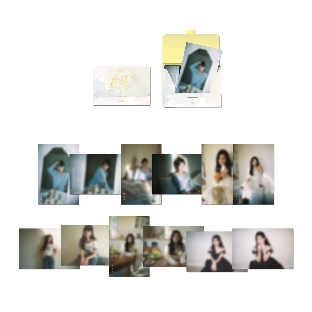 KIM JI WON - [1ST FANMEETING OFFICIAL MD] POSTCARD SET – kpopalbums.com