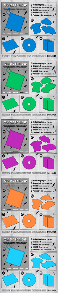 POW - [POW] 2nd EP Album RANDOM Version – kpopalbums.com