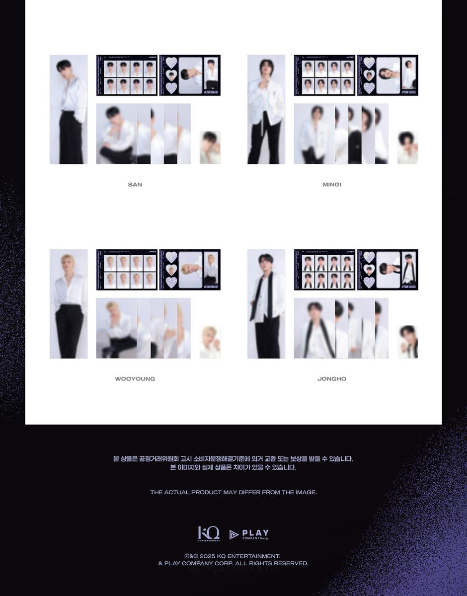 ATEEZ - [IN YOUR FANTASY] IN INCHEON 2025 WORLD TOUR MD PHOTO SET ...
