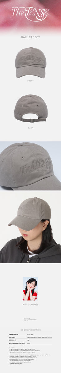 TAEYEON - [The TENSE] 2025 CONCERT OFFICIAL MD BALL CAP SET ...