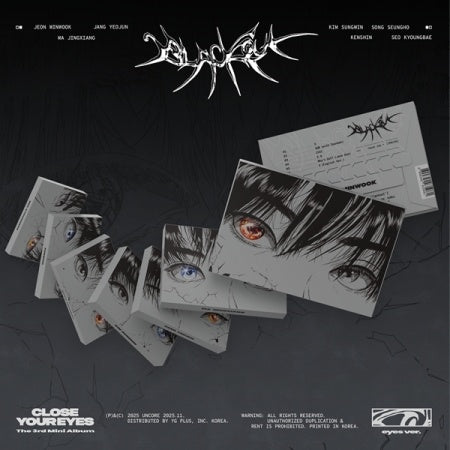 CLOSE YOUR EYES - [BLACKOUT] The 3rd Mini Album EYES KIM SUNGMIN ...