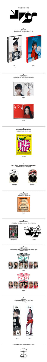 YVES - [I Did] 2nd EP Album VER.1 – kpopalbums.com