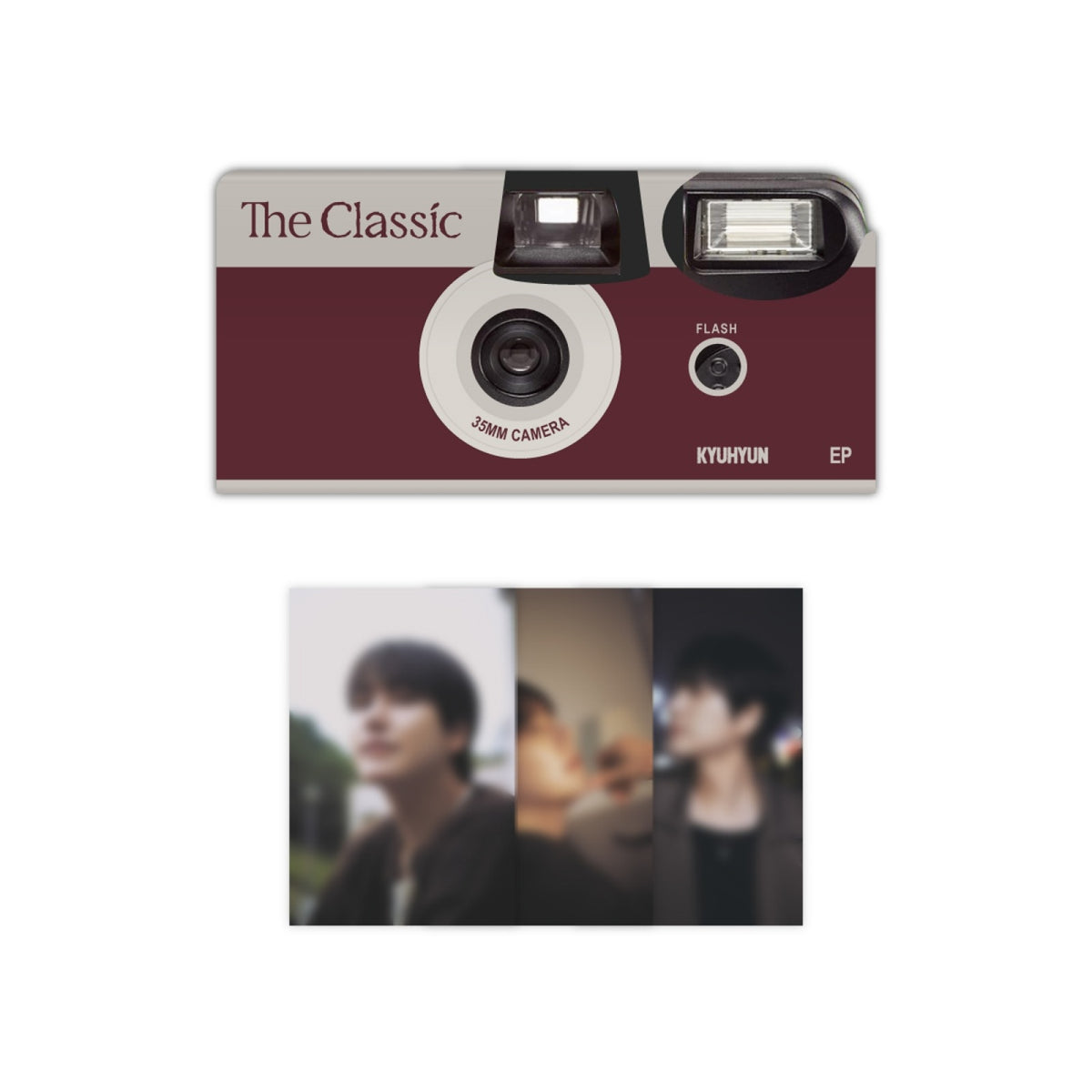 KYUHYUN - [The Classic] POP UP MD FILM CAMERA SET – kpopalbums.com