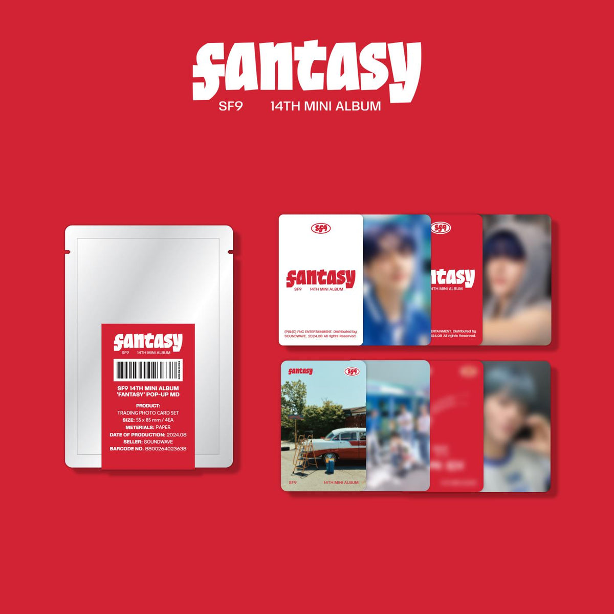 SF9 - [FANTASY] (OFFICIAL MD TRADING PHOTO CARD SET) – kpopalbums.com