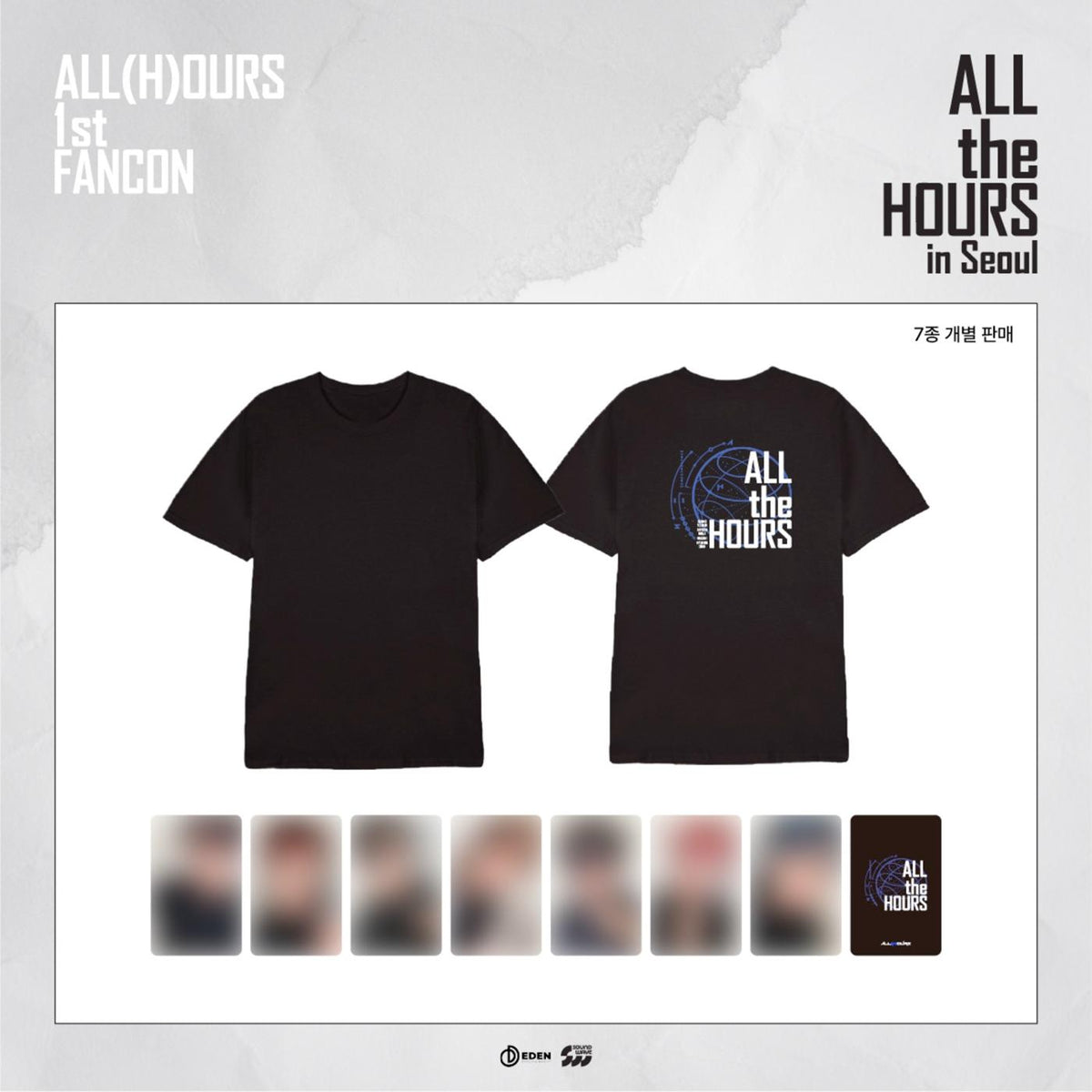 ALL(H)OURS - [ALL the HOURS] 1st FANCON MD SHORT SLEEVE T-SHIRTS ...