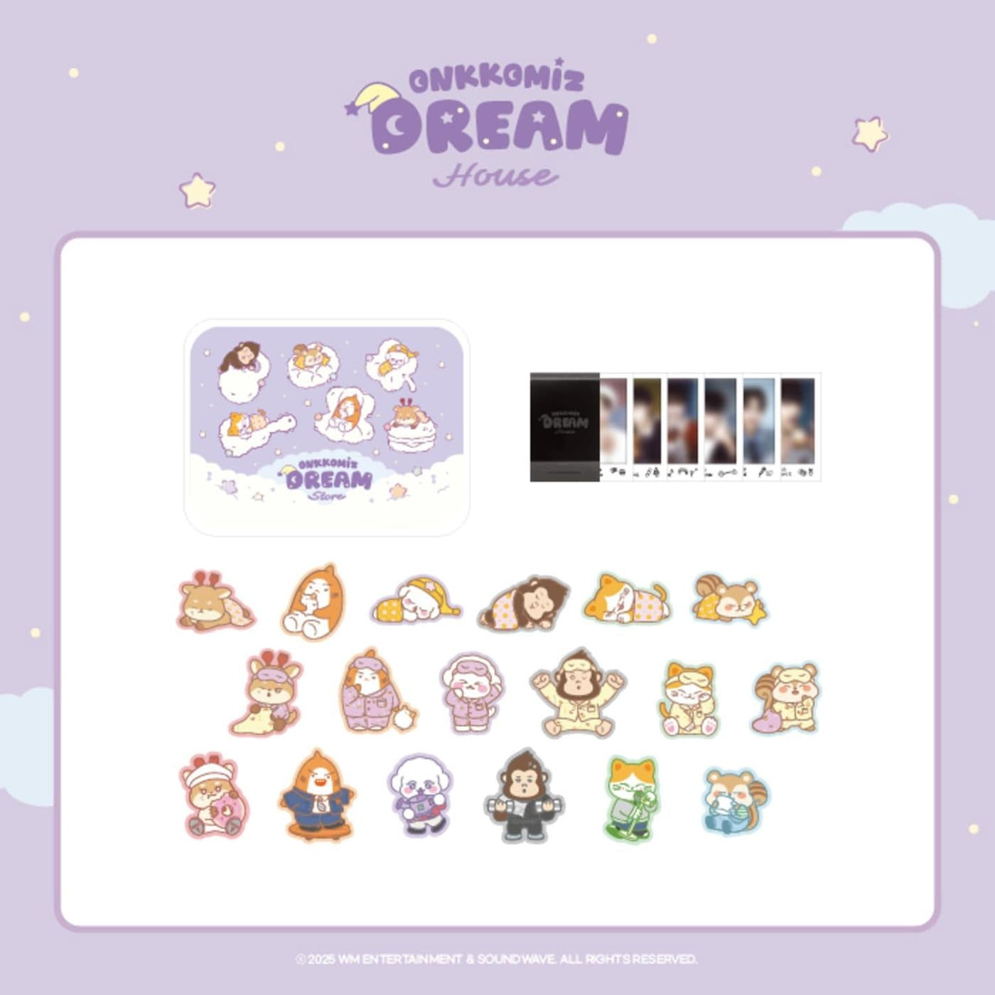 ONF - [ONKKOMIZ DREAM HOUSE] (POP-UP MD TIN CASE STICKER SET ...