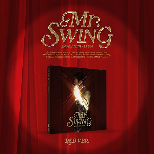 Enoch - [MR. SWING] Mini Album RED Version – kpopalbums.com