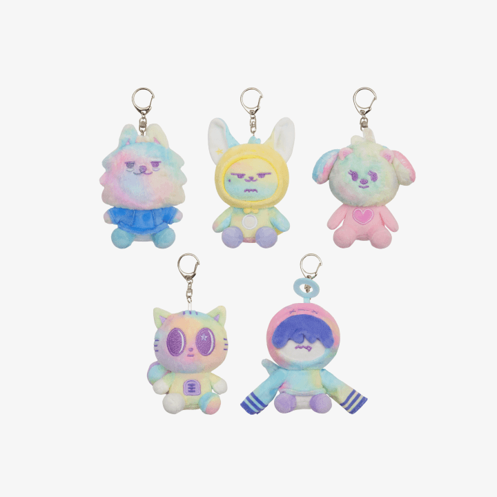 TXT - [PPULBATU X SANCTUARY] RAINBOW PLUSH KEYRING – kpopalbums.com