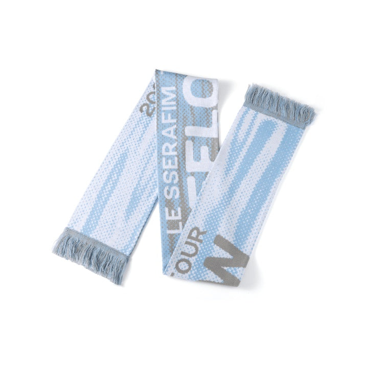 LE SSERAFIM - [PUREFLOW] (2026 TOUR OFFICIAL MD Slogan Muffler ...