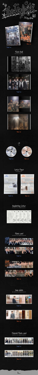 WEI - [THE FEELINGS] Mini 7th Album 2 Version SET – kpopalbums.com