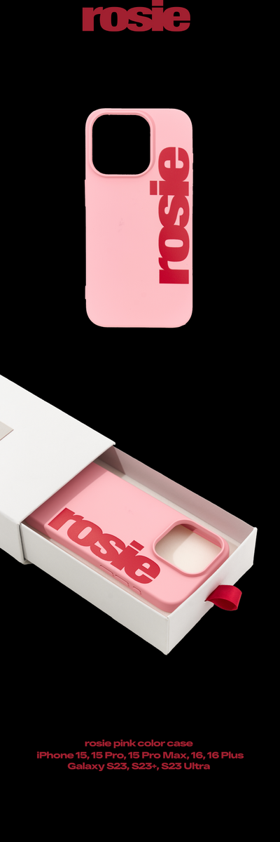 ROSÉ - [ROSIE] OFFICIAL MD PINK ROSIE COLOR CASE – kpopalbums.com