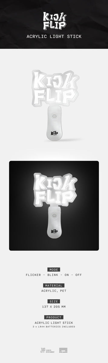 KickFlip - [ACRYLIC LIGHT STICK] – kpopalbums.com