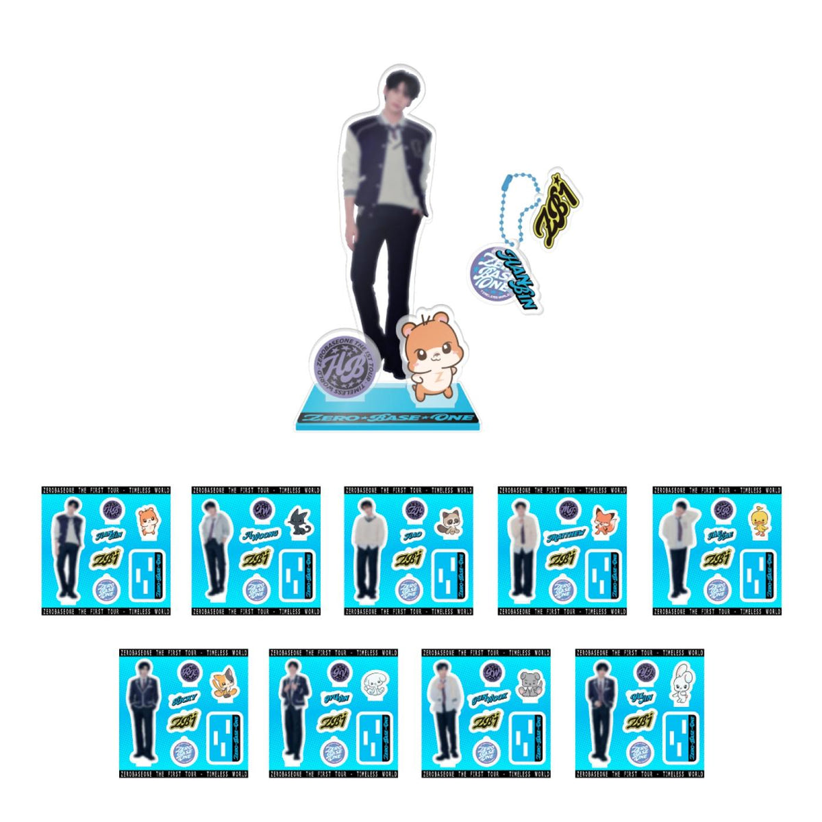 ZEROBASEONE - [2024 THE FIRST TOUR : TIMELESS WORLD] OFFICIAL MD ACRYL ...