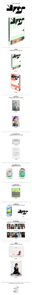 YVES - [LOOP] 1st EP Album 2 Version SET – kpopalbums.com