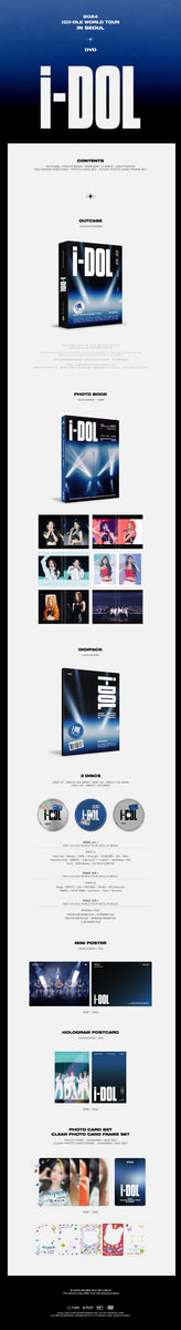 (G)I-DLE - [iDOL] WORLD TOUR IN SEOUL DVD – kpopalbums.com