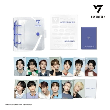 SEVENTEEN - [ALWAYS YOURS] OFFICIAL MD LENTICULAR MINI CARD & BINDER ...