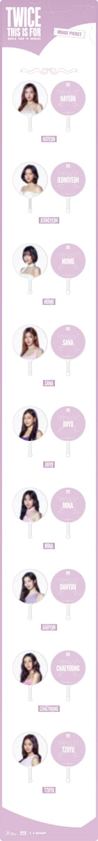 TWICE - [THIS IS FOR] WORLD TOUR MD IMAGE PICKET – kpopalbums.com