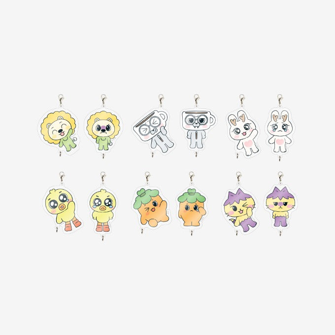 NMIXX - [NMIXX CHANGE UP : MIXX LAB] OFFICIAL MD SECRET DANGLE KEYRING ...