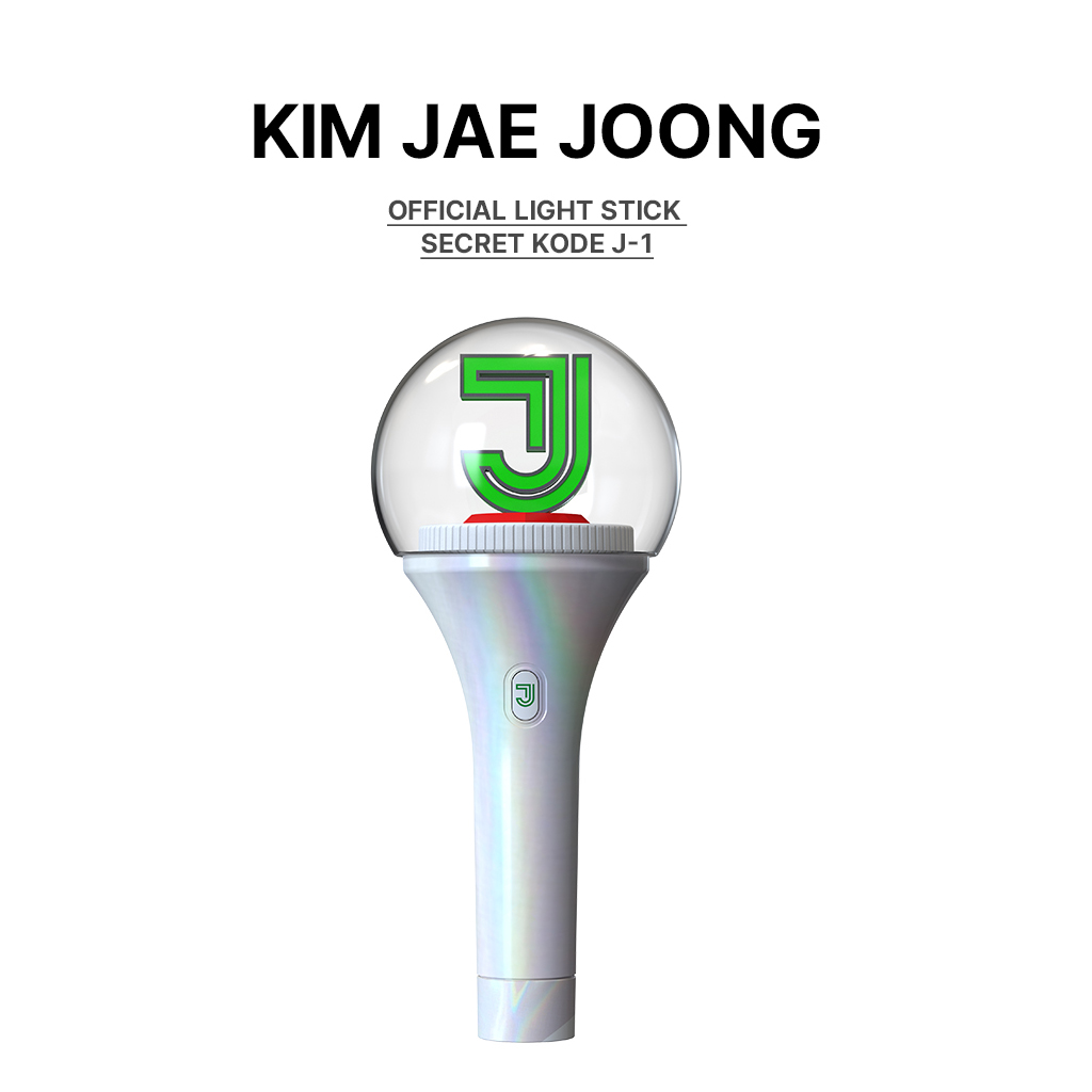 KIM JAE JOONG - [SECRET KODE J-1] OFFICIAL LIGHT STICK – kpopalbums.com