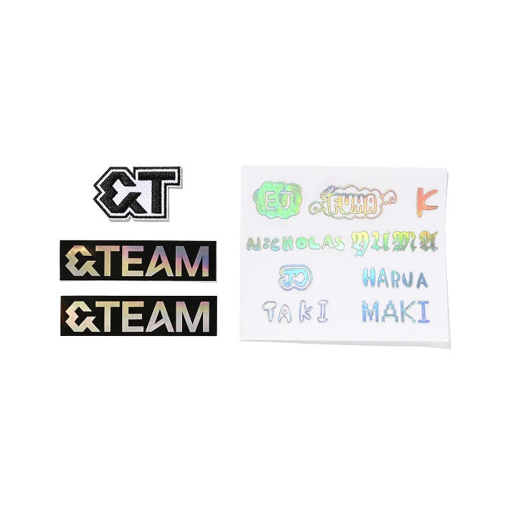 &TEAM - [2025 OFFICIAL LOGO MD] STICKER SET – kpopalbums.com