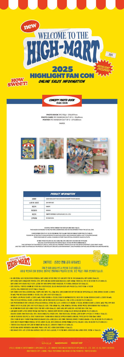 HIGHLIGHT - [WELCOME TO THE HIGH-MART] (2025 HIGHLIGHT FAN CON MD C ...