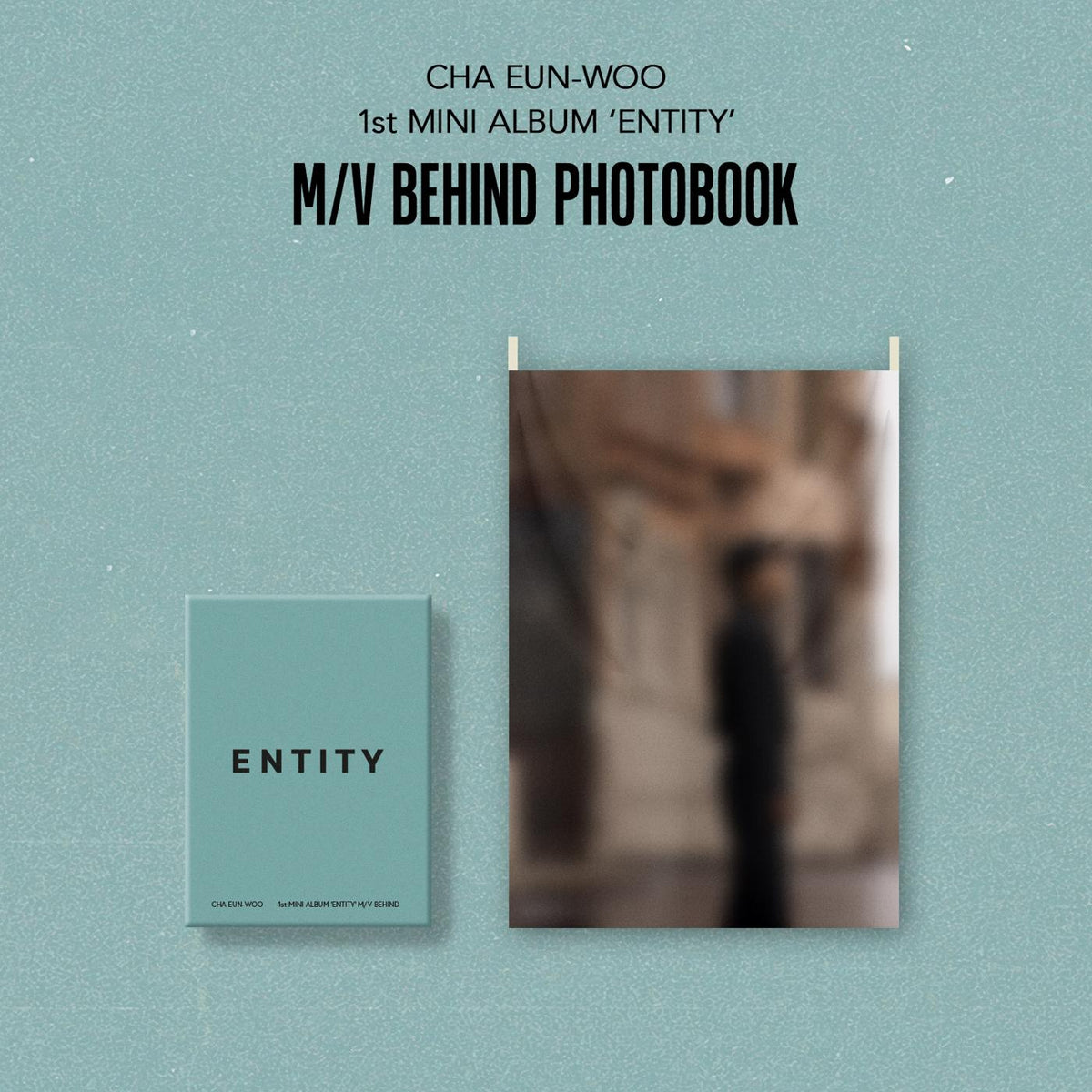 CHA EUN-WOO - [ENTITY] 1st Mini ALBUM M/V BEHIND PHOTOBOOK OFFICIAL MD ...