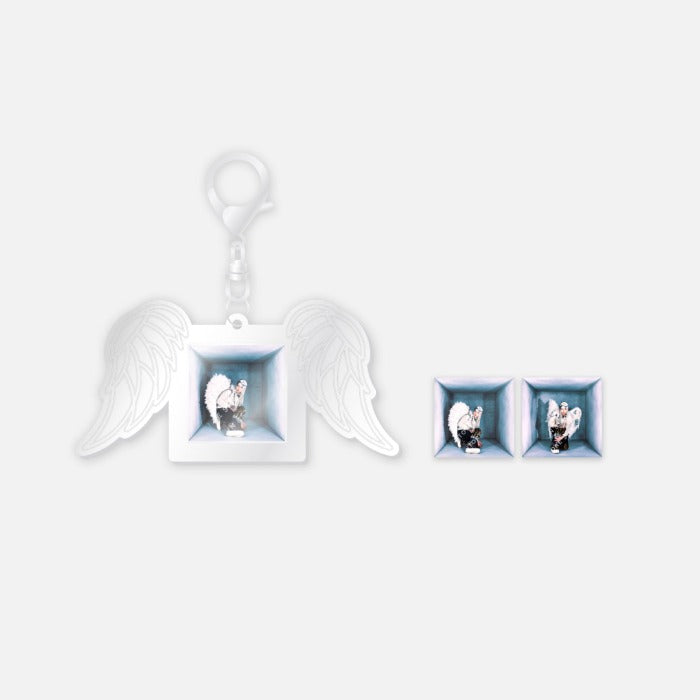 KEY - [HUNTER] OFFICIAL MD MINI FRAME KEY RING SET – kpopalbums.com