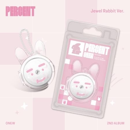 ONEW - [PERCENT] 2nd Album JEWEL RABBIT Version – kpopalbums.com
