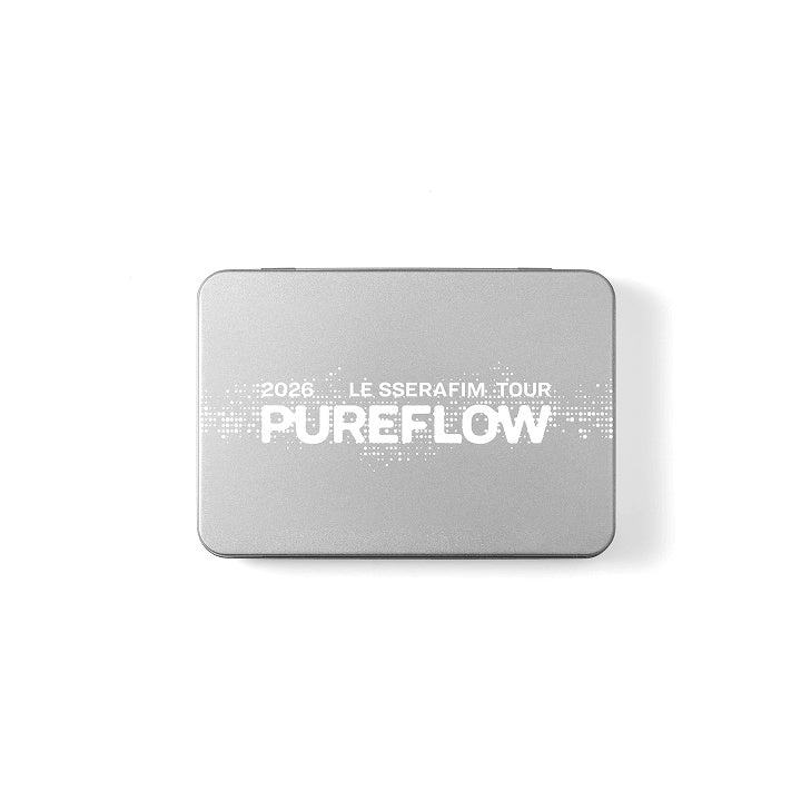 LE SSERAFIM - [PUREFLOW] (2026 TOUR OFFICIAL MD Tin case Sticker Set ...
