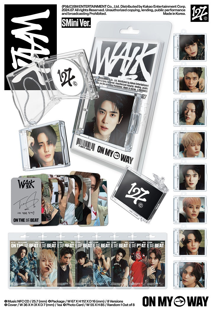 NCT 127 - [WALK] 6th Album SMini HAECHAN Version – kpopalbums.com