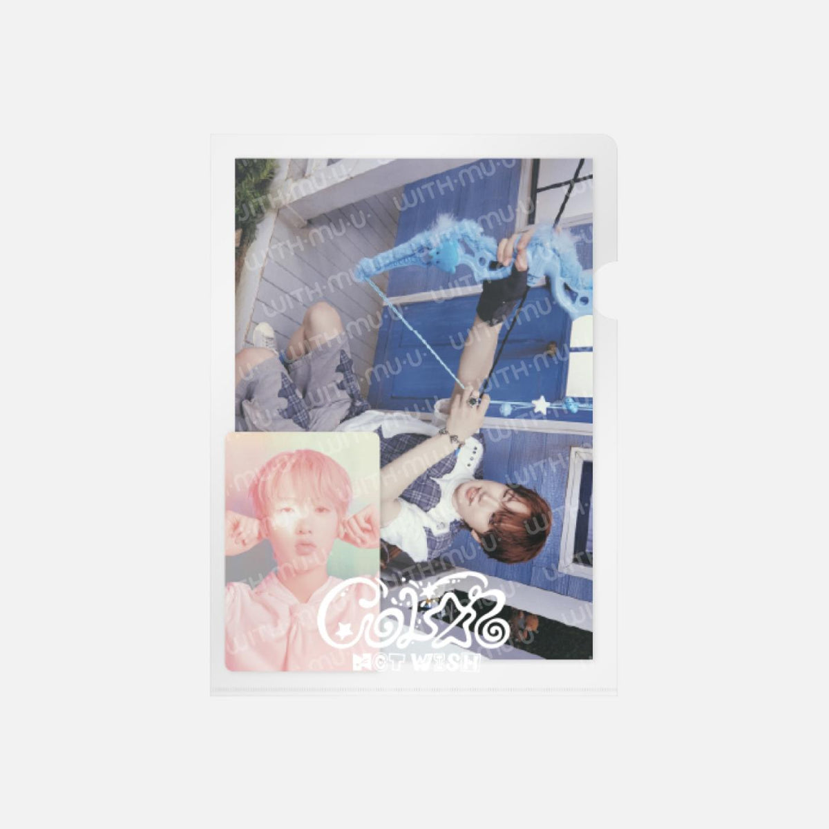 NCT WISH - [FIND YOUR COLOR] POP UP OFFICIAL MD POSTCARD+HOLOGRAM PHOTO ...