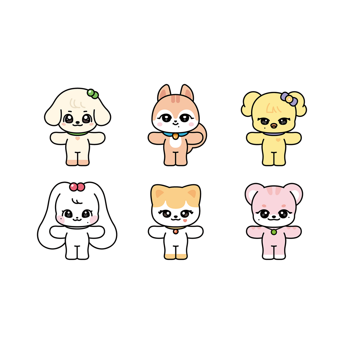IVE - [WELCOME TO MINIVE SCHOOL] MINIVE POP-UP MD FLUFFY PLUSH 30cm ...